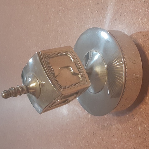 Godinger | Accents | Godinger Silver Happy Chanukah Dreidel Music Box ...